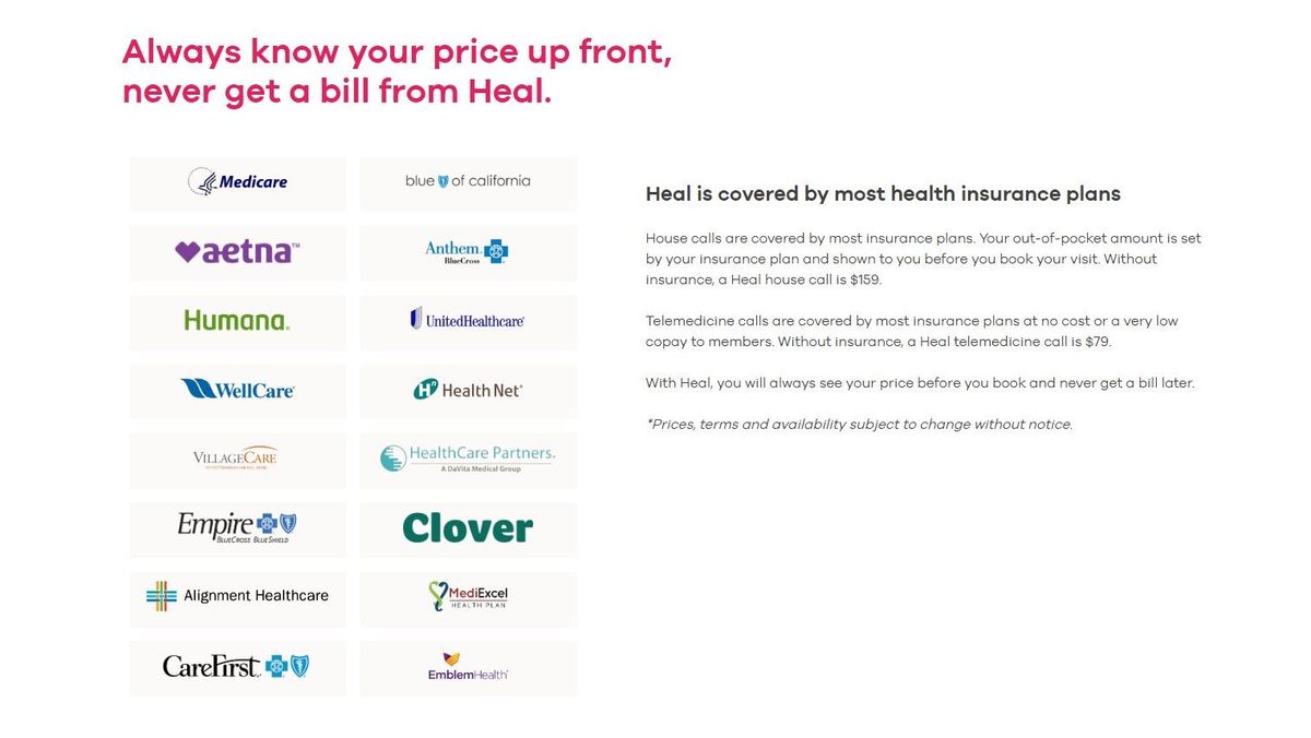 Heal telehealth service review | TechRadar