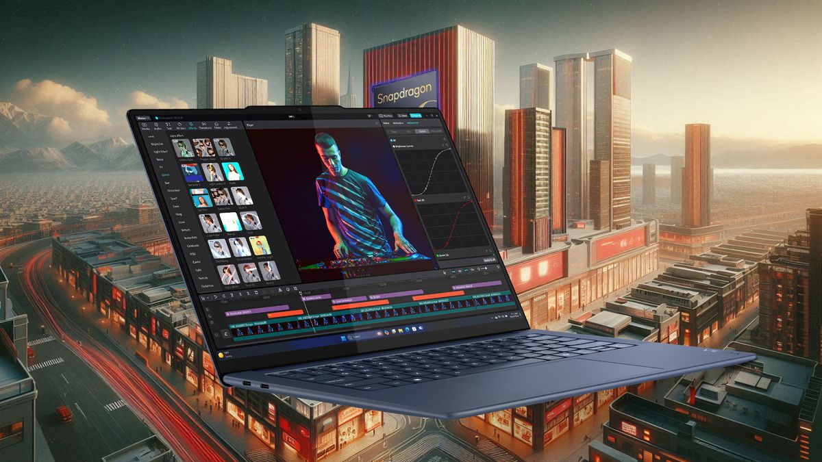 Lenovo's new Snapdragon X Elite laptops take aim at content creators ...