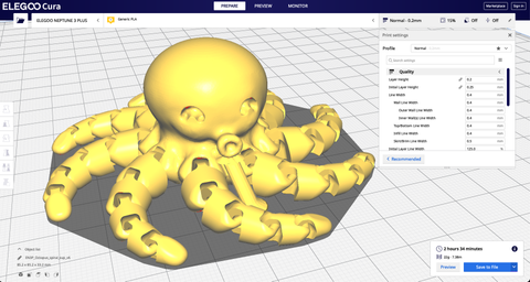 Elegoo Neptune 3 Plus 3D Printer Review: Affordable Large Volume ...