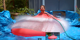 4K Slow-Mo Capture of Giant Water Balloon Breaking | TV Tech