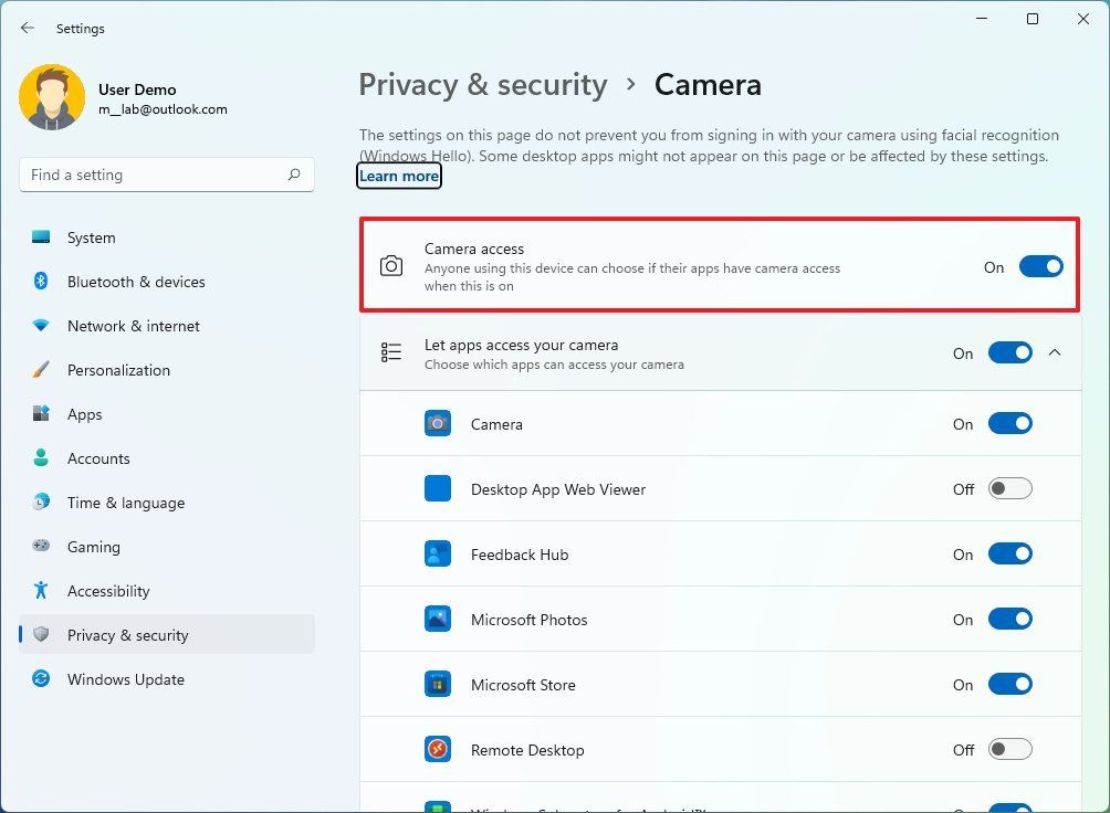 How to manage webcam settings on Windows 11 | Windows Central
