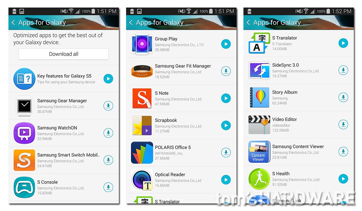 Samsung Galaxy S5 TouchWiz Software Tour