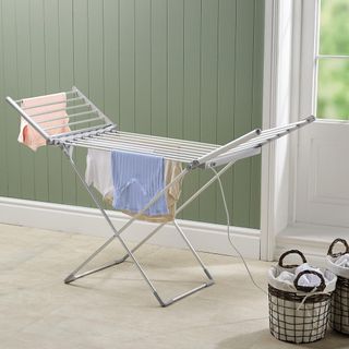 The sellout Aldi heated clothes airer is back in stock | Ideal Home