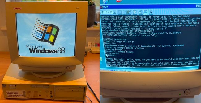 AI language model runs on a Windows 98 system with Pentium II and 128MB of RAM — Open-source AI ...