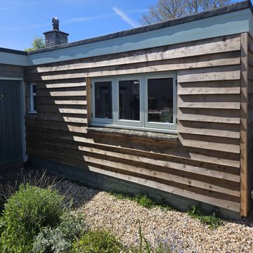 I clad part of my house to boost its kerb appeal on a budget | Ideal Home