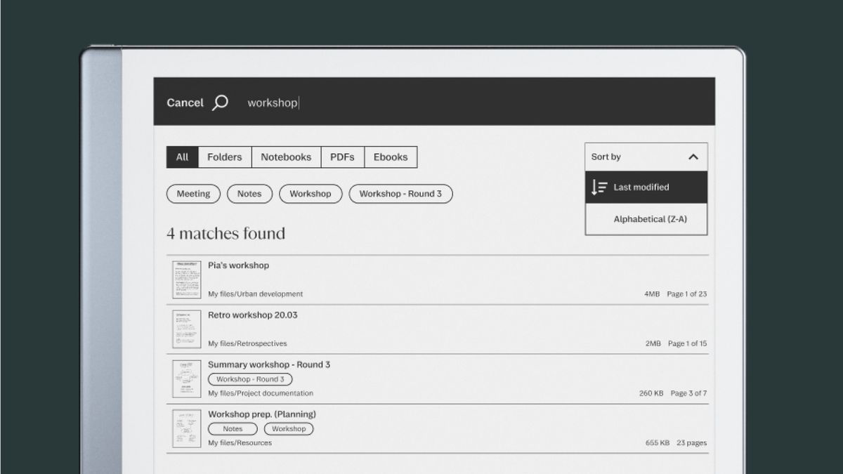 reMarkable rolling out new update that takes advantage of the cloud ...