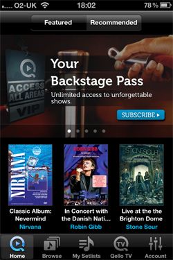Watch classic music concerts with Qello app for iPad and iPhone | What ...