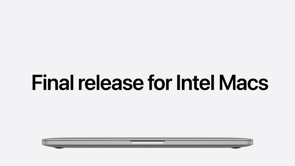 Apple is ending support for all Intel-based Macs next year — here's ...