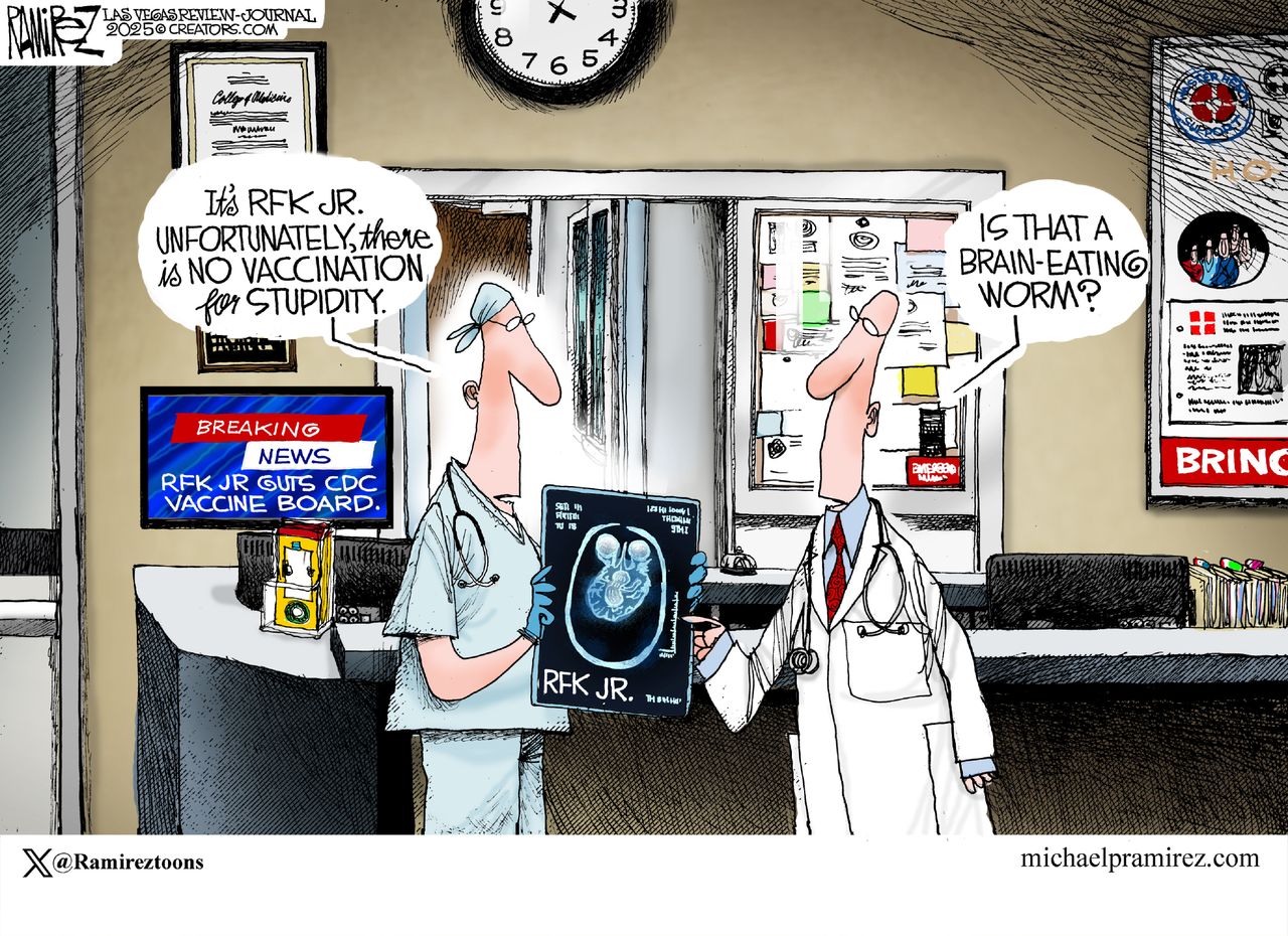 5 worm-ridden cartoons about RFK. Jr and the CDC | The Week