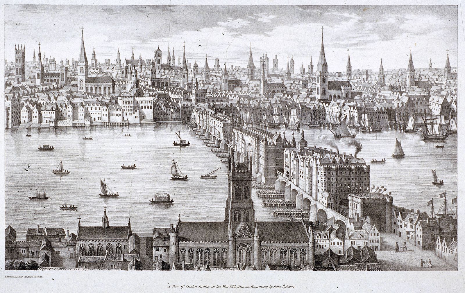 The story of Old London Bridge, the iconic landmark which vanished from ...