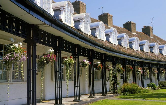 A riverside house with gardens which look like they've escaped from a ...