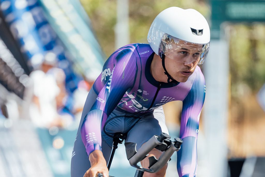 Luke Plapp claims a third elite Australian time trial title after tight ...