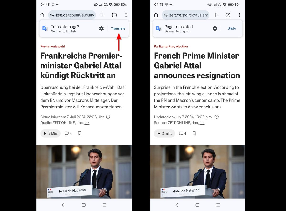 How to automatically translate websites in Google Chrome | Android Central