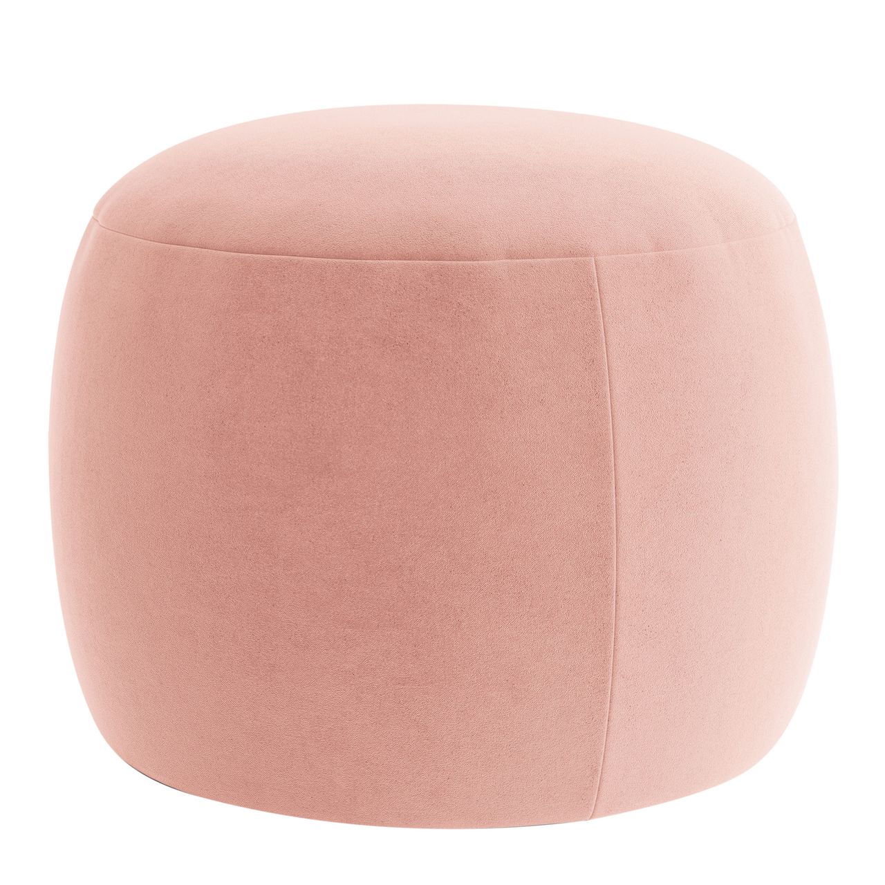 These pink pouffes have a £100 difference in price – but you'd never ...