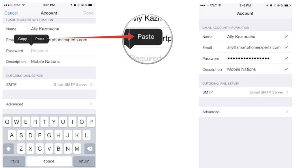 How to add a Gmail or Google apps account to your iPhone or iPad using ...