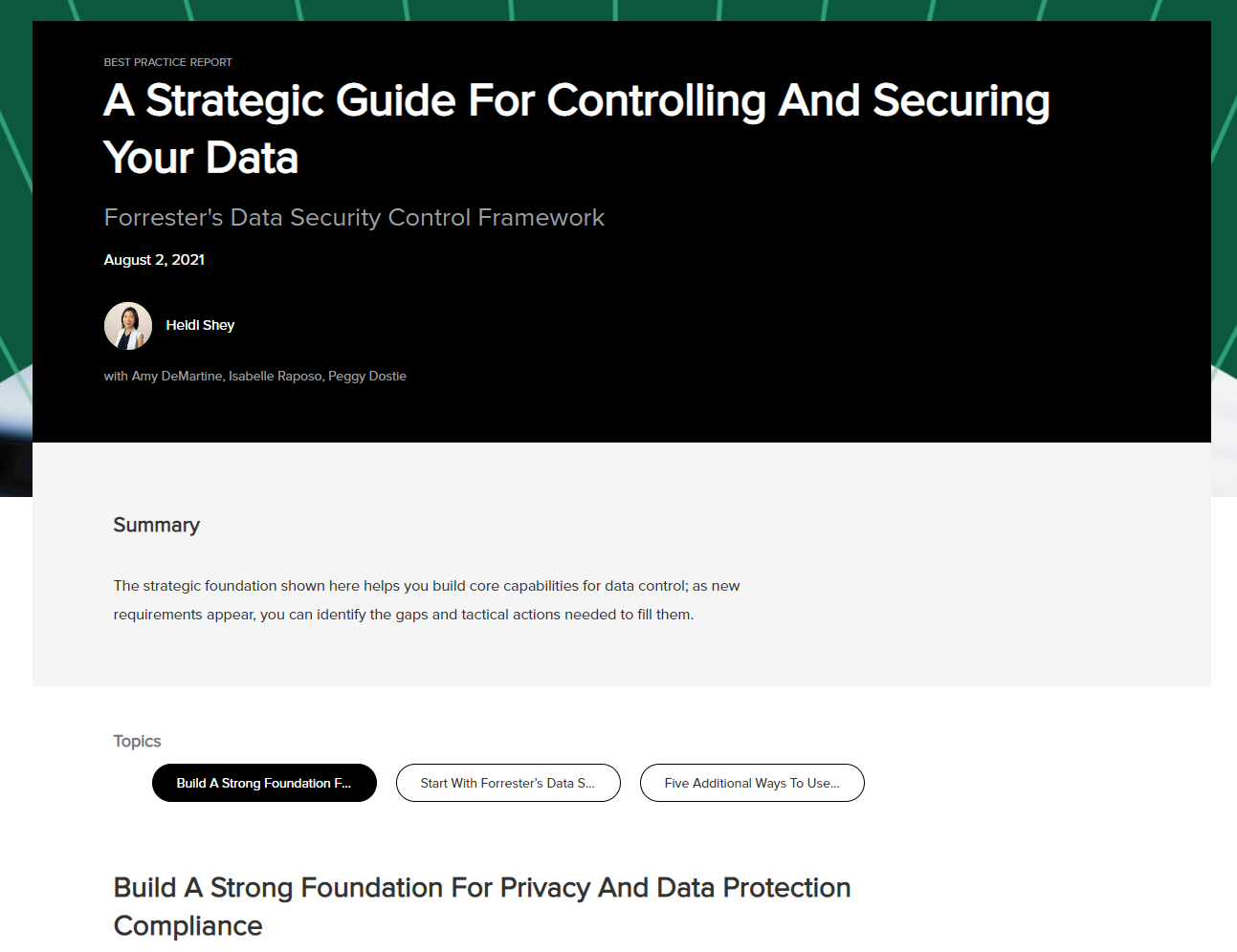 A strategic guide for controlling and securing your data | IT Pro