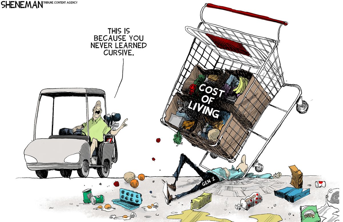 Today's political cartoons - April 23, 2024 | The Week