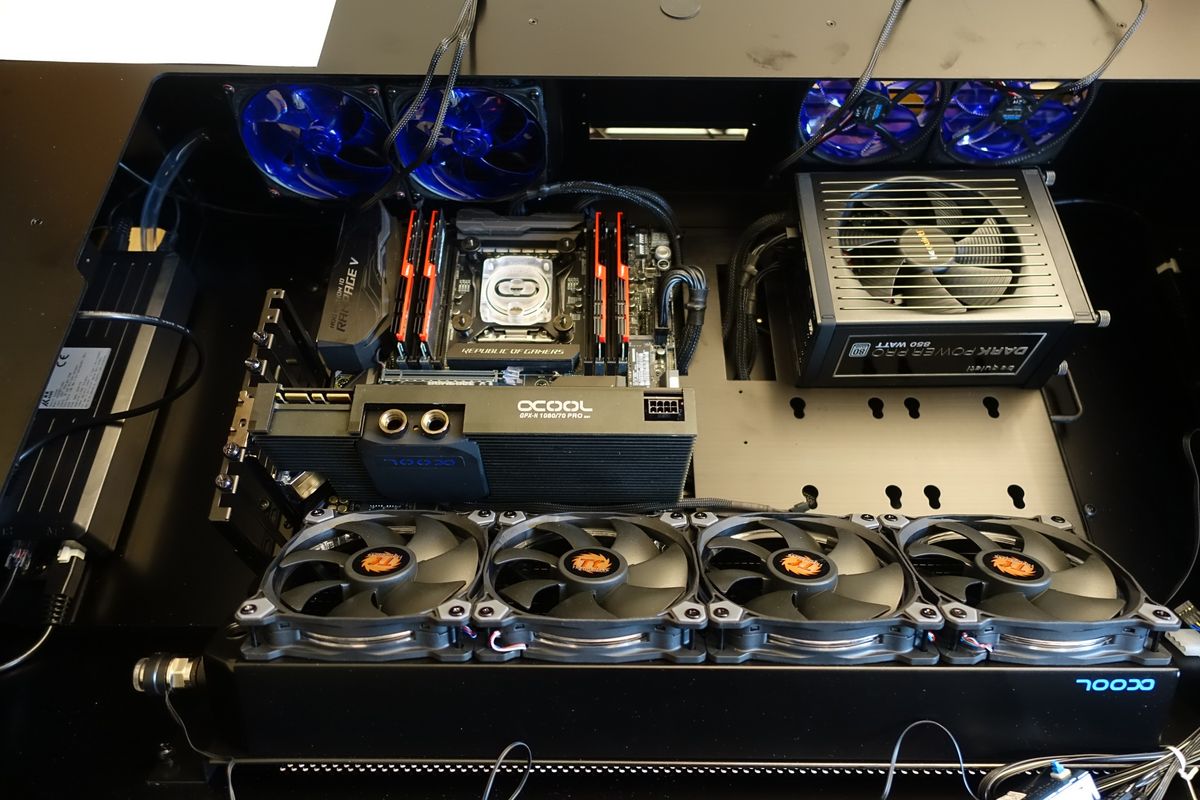 Building The Lian Li DK-04X Gaming Desk - Tom's Hardware: Page 2 | Tom ...