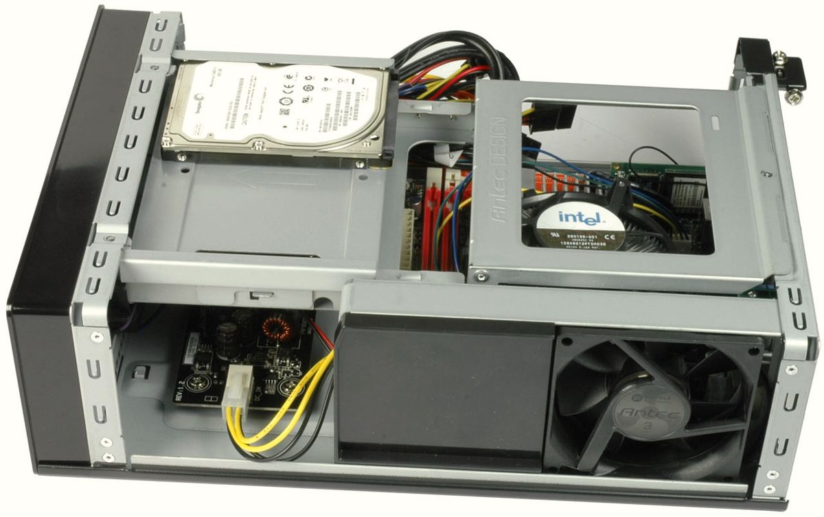 Case: Antec's ISK 300-65 - Mini-ITX: Two Cases And Four Motherboards ...