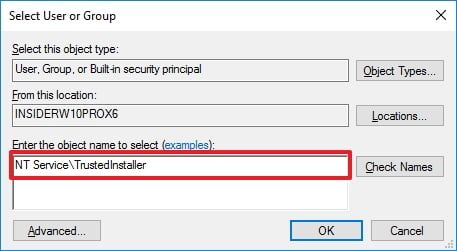 How to restore TrustedInstaller as owner for system files on Windows 10 ...