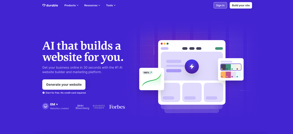 Durable AI website builder review 2025 | TechRadar