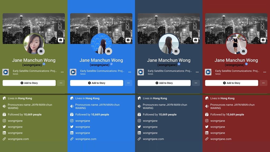 Facebook tests customisable profile colours, and it looks BAD ...