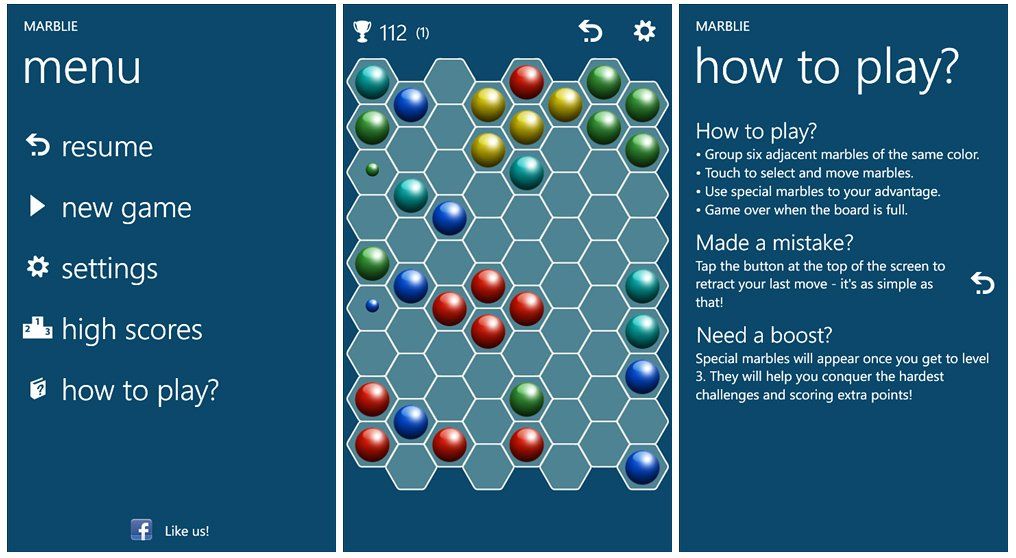 Marblie: Marbles Reinvented, a challenging little puzzle game | Windows ...