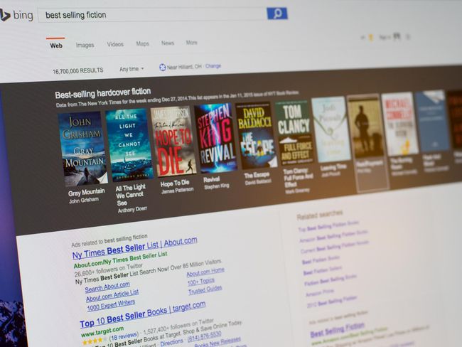 Microsoft adds best-selling books carousel to Bing's search engine ...