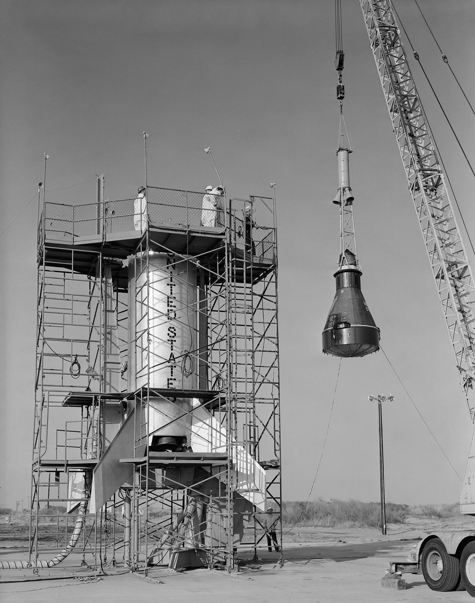 Building Project Mercury: Test Flight Photos of NASA's First Spaceship ...