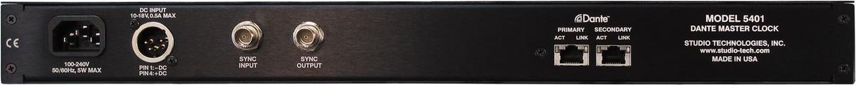 Studio Technologies Releases Model 5401 Dante Master Clock | Next TV