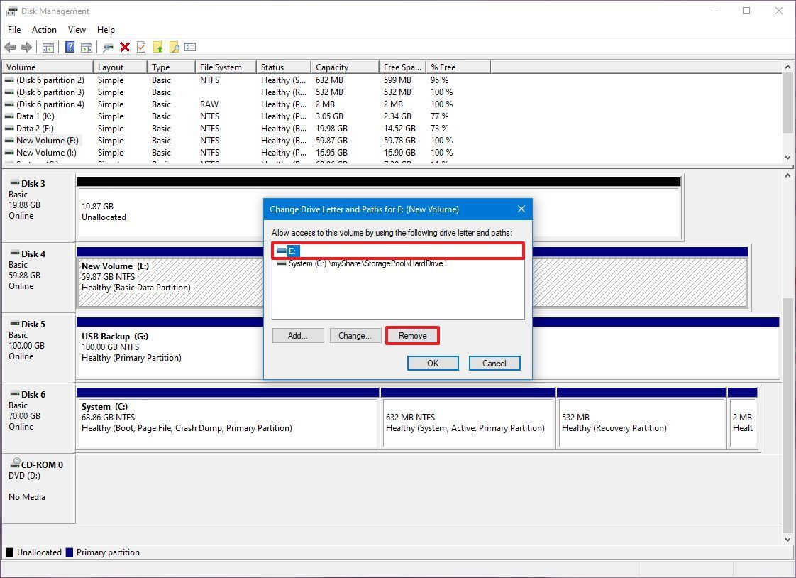 Connect drive as a folder without wasting drive letters on Windows 10 ...