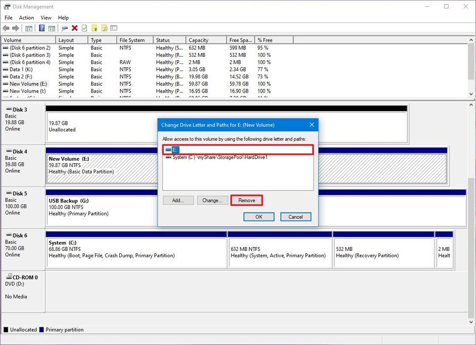 Connect drive as a folder without wasting drive letters on Windows 10 ...