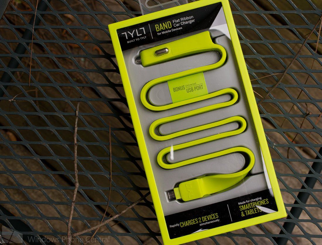 TYLT Band Car Charger, a colorful but flat way to juice up your Windows ...