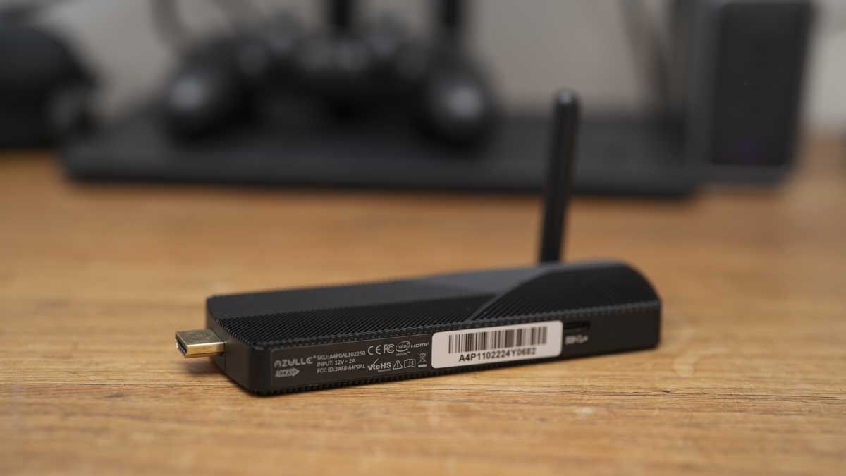 Azulle Access fanless mini PC stick review | TechRadar