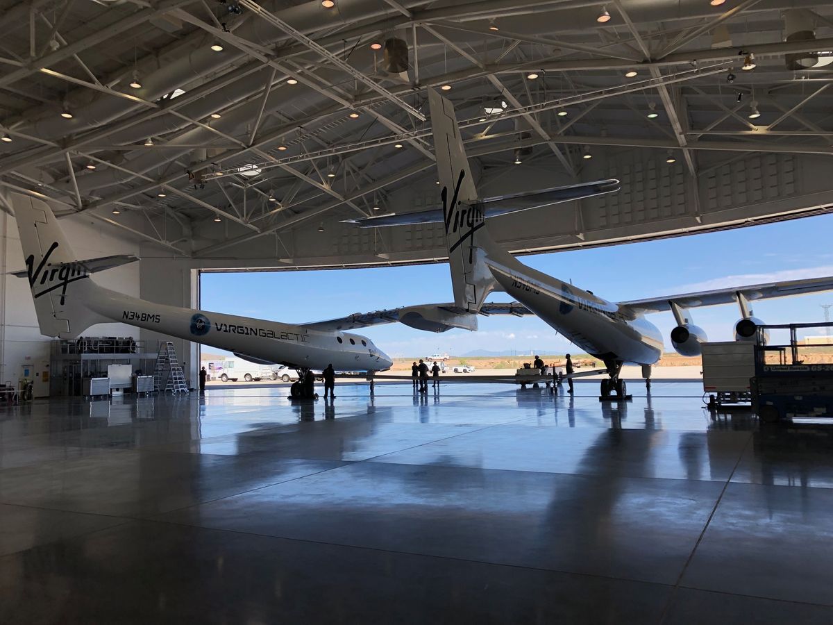 Virgin Galactic Inaugurated Its 'Gateway to Space' by Flying 'Eve' Over ...