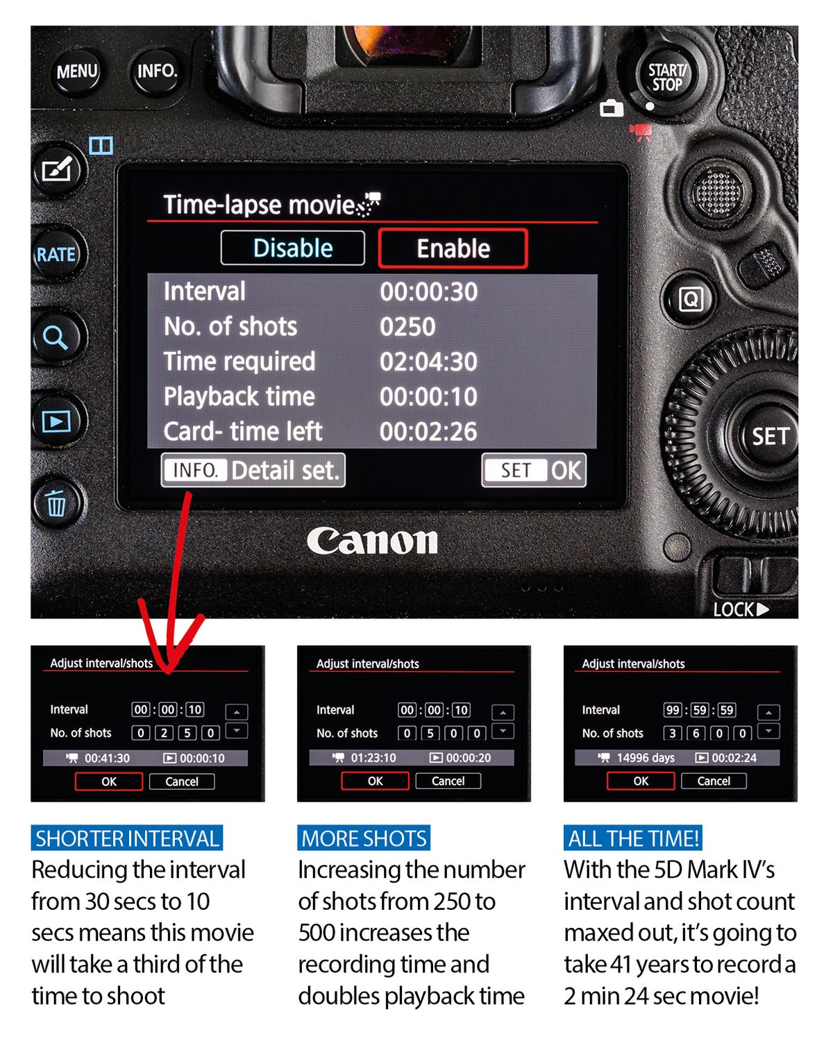 Canon School: How to shoot time-lapse video with a Canon camera ...