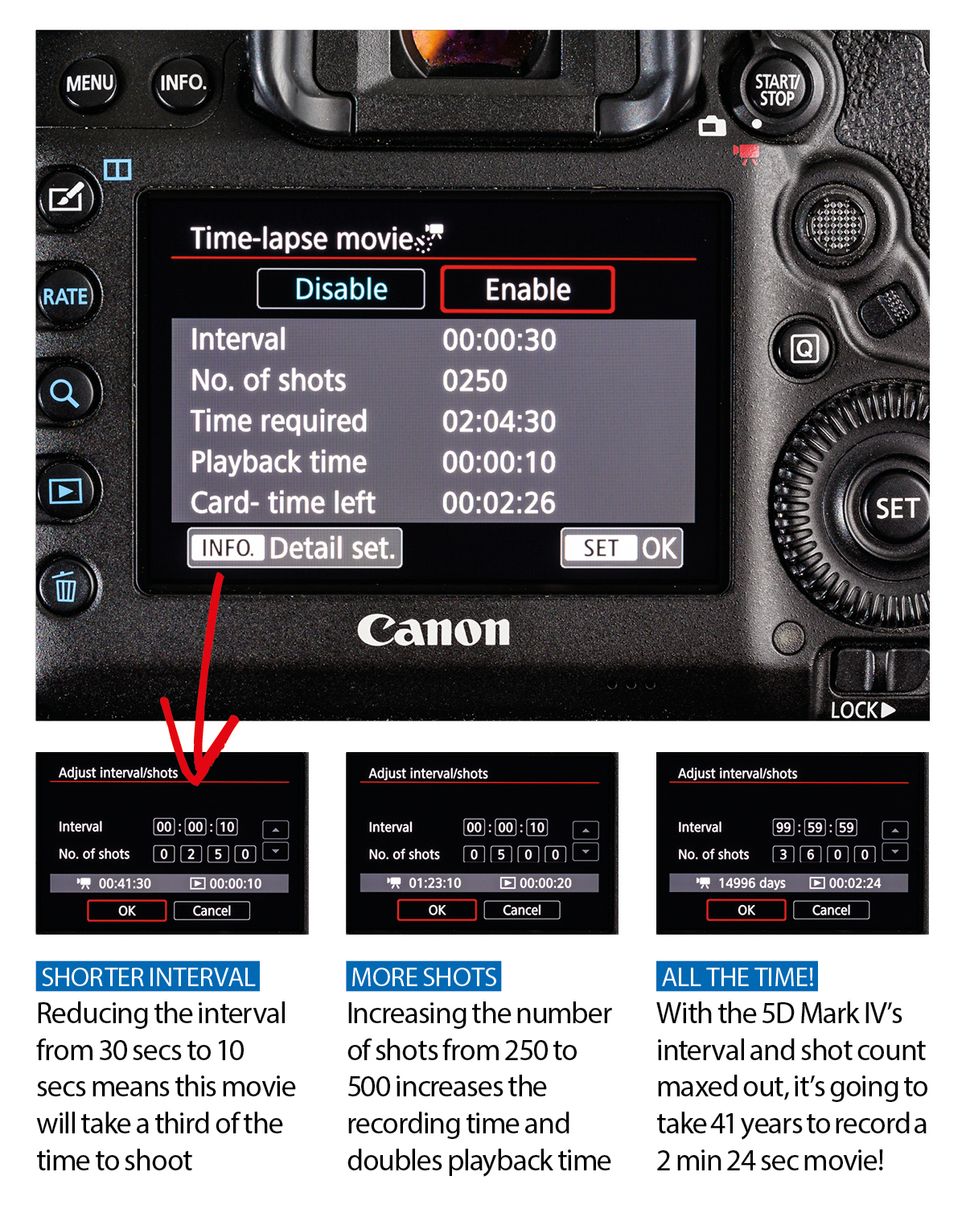 Canon School: How to shoot time-lapse video with a Canon camera ...