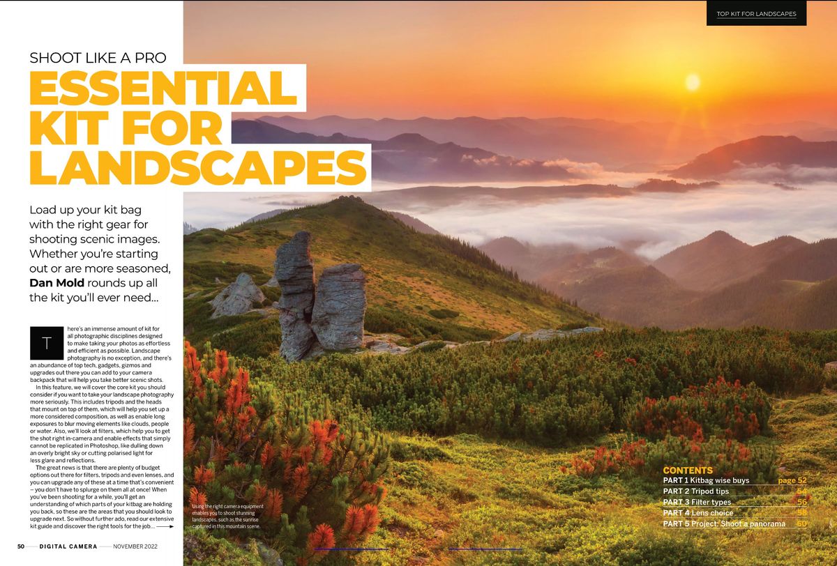 Get 14 bonus gifts with the November issue of Digital Camera mag ...