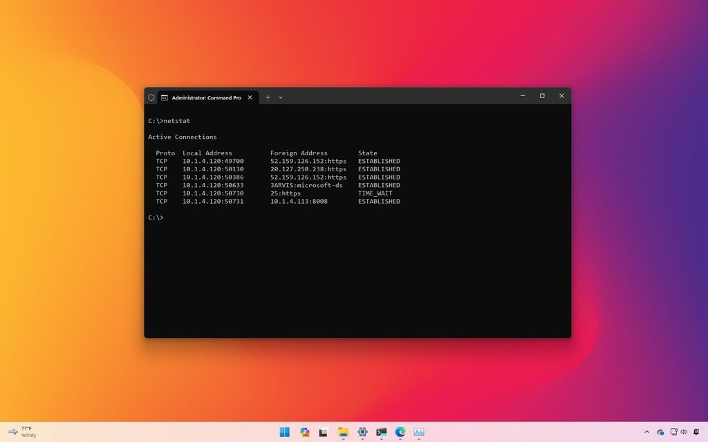 How To Use Netstat Command On Windows 11 And 10 Windows Central 5959