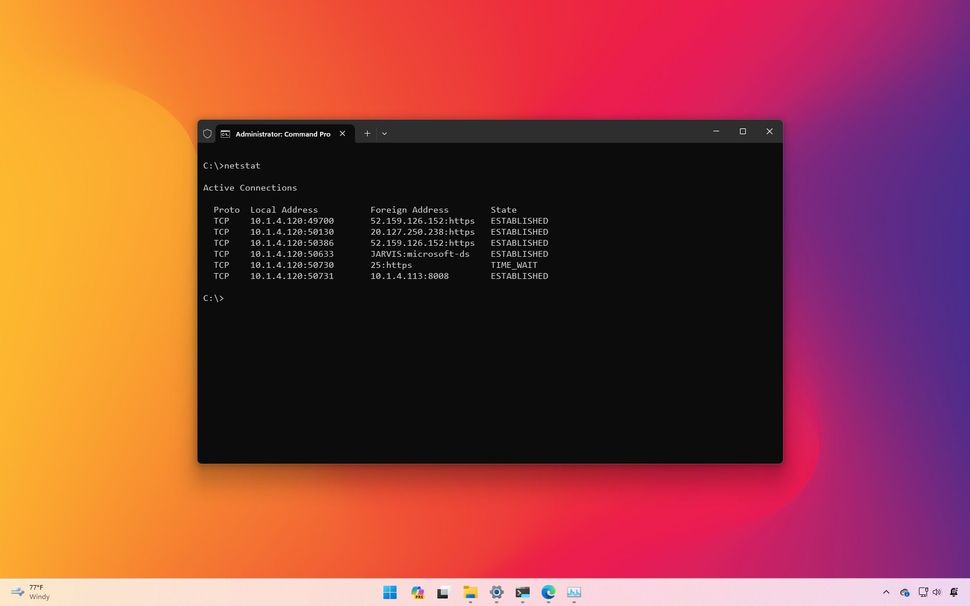 How to use 'netstat' command on Windows 11 and 10 | Windows Central