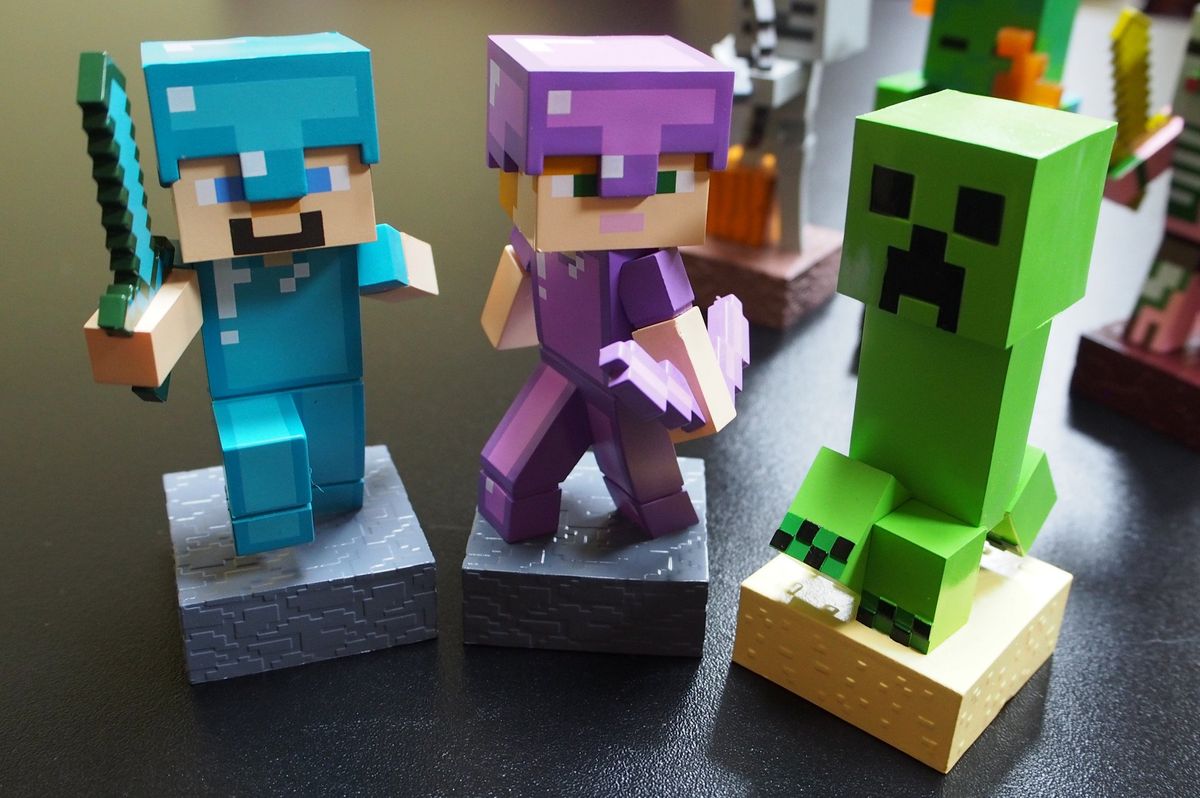 Minecraft Adventure Figure Series 1: Perfect toys for display — and ...