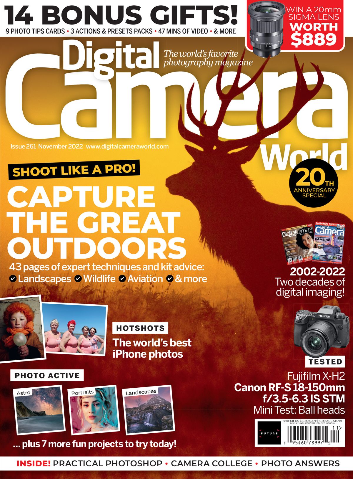 Get 14 bonus gifts with the November issue of Digital Camera mag ...