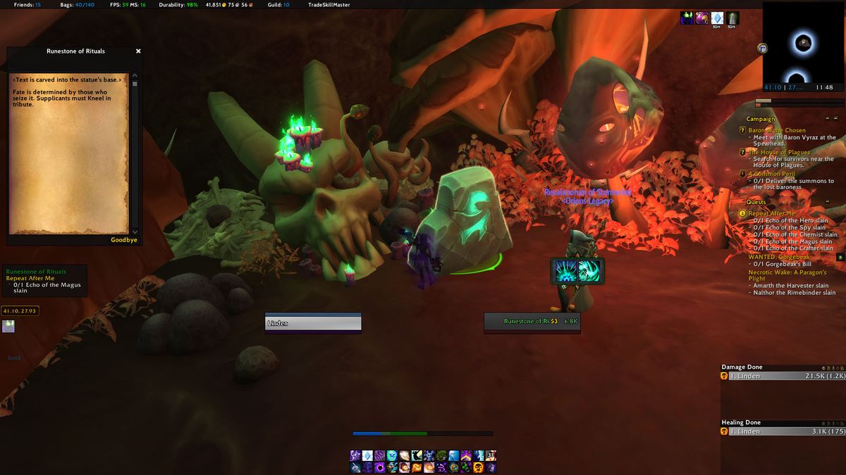 How to complete the WoW Repeat After Me quest | PC Gamer