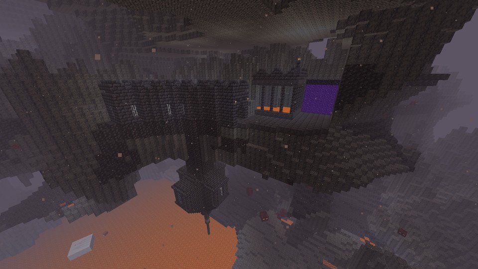 Minecraft Nether Update showcase: The new basalt delta biome is dark ...