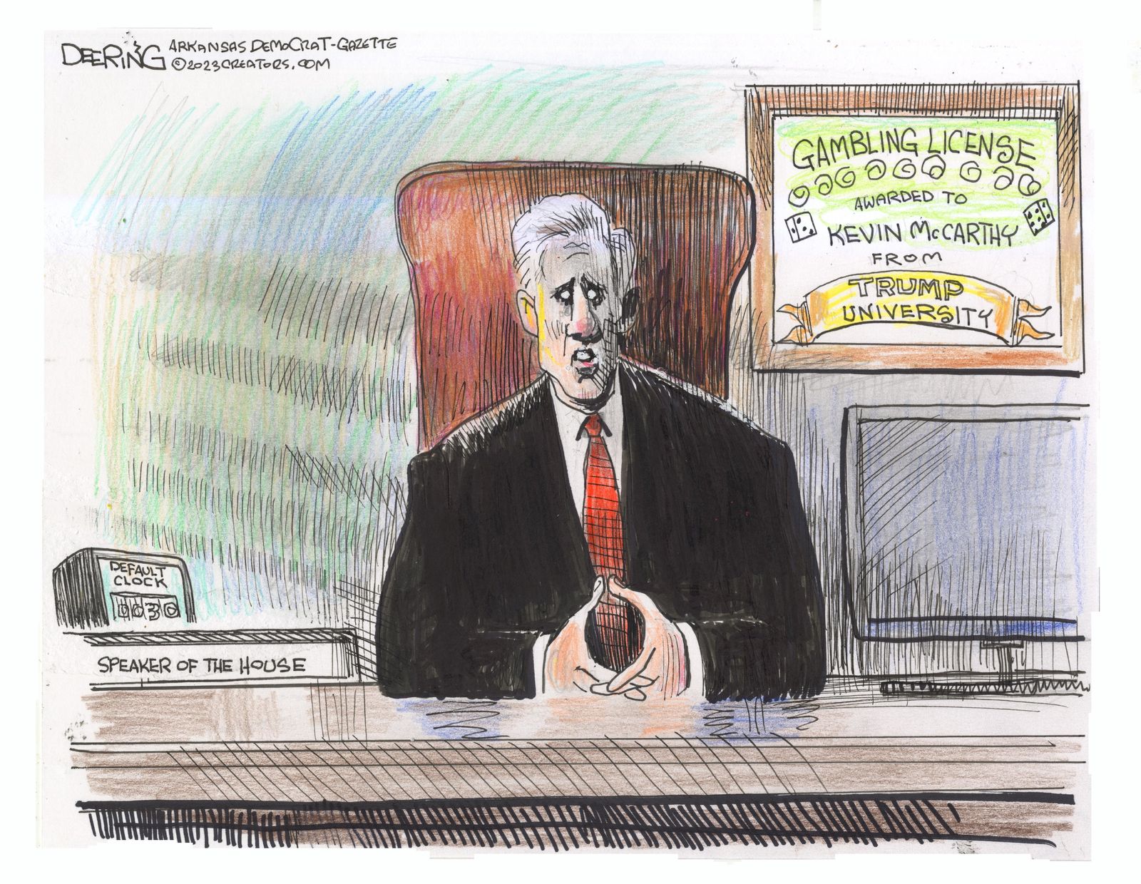 5 suspenseful cartoons about the debt ceiling | The Week