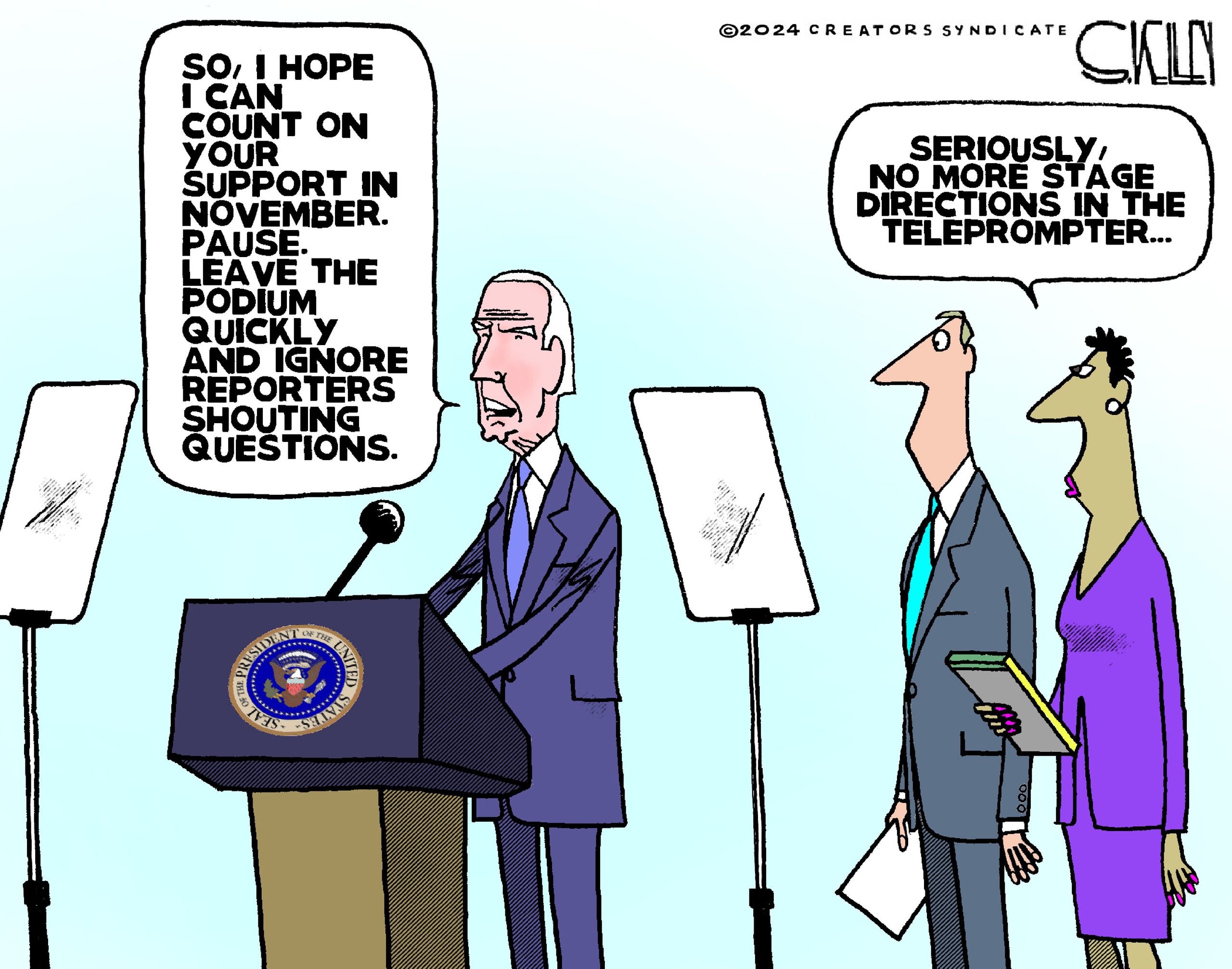 Today's political cartoons - April 26, 2024 | The Week