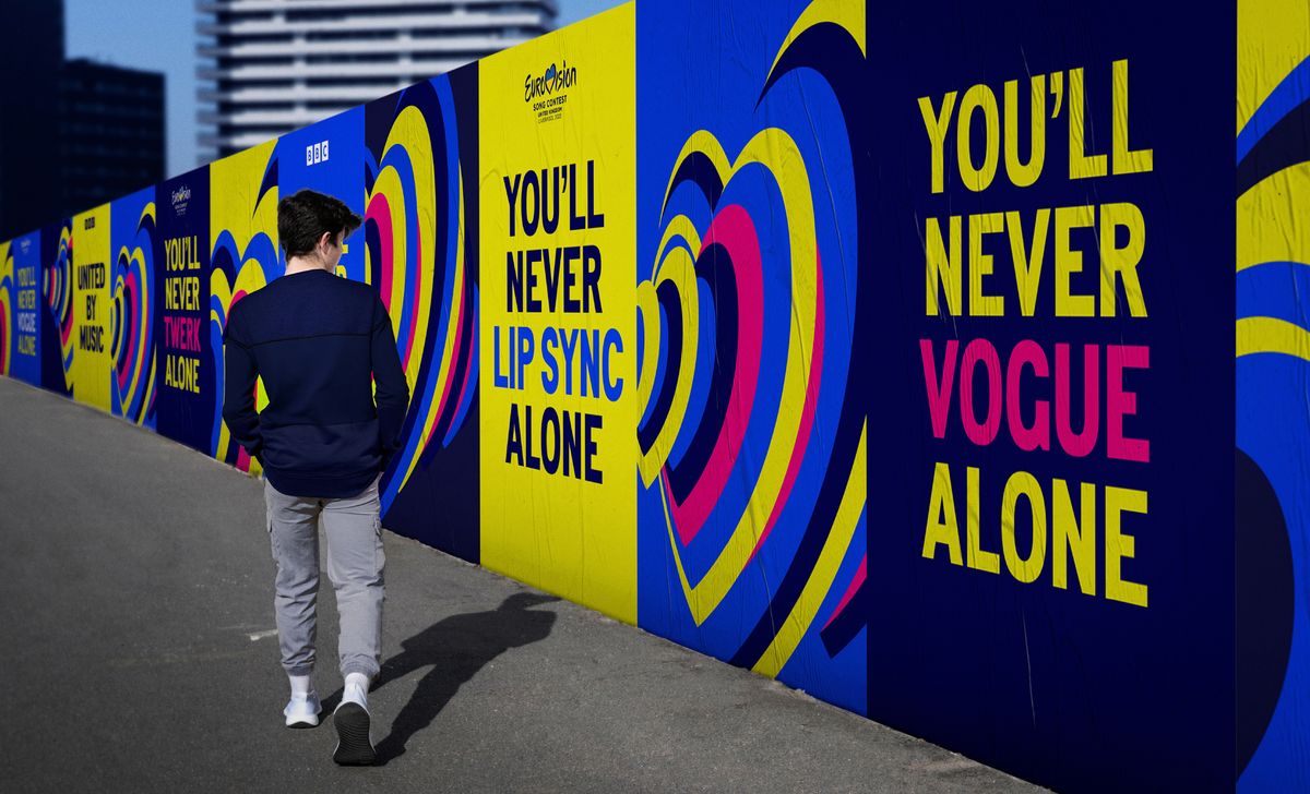 How we made Eurovision 2023's visual identity | Creative Bloq
