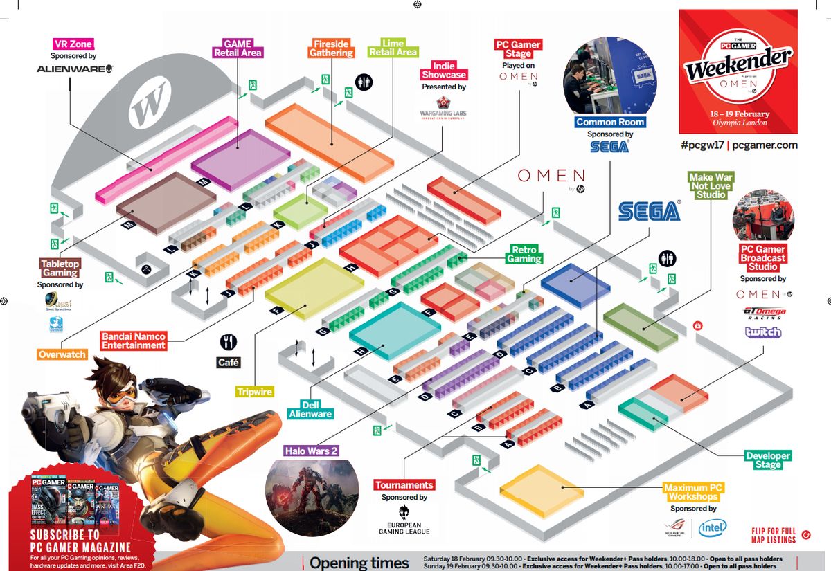 Take an early look at the PC Gamer Weekender show floor | PC Gamer