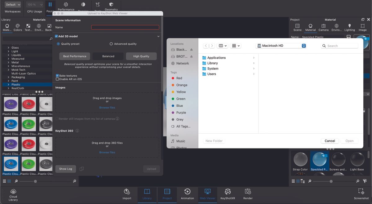Learn the workflow for KeyShot Web Viewer | Creative Bloq
