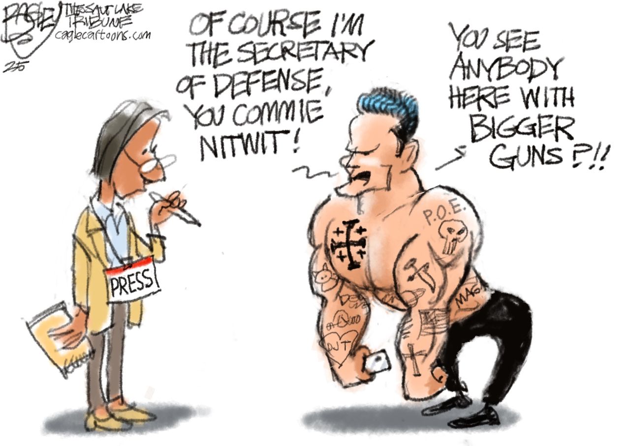 Today's political cartoons - April 26, 2025 | The Week